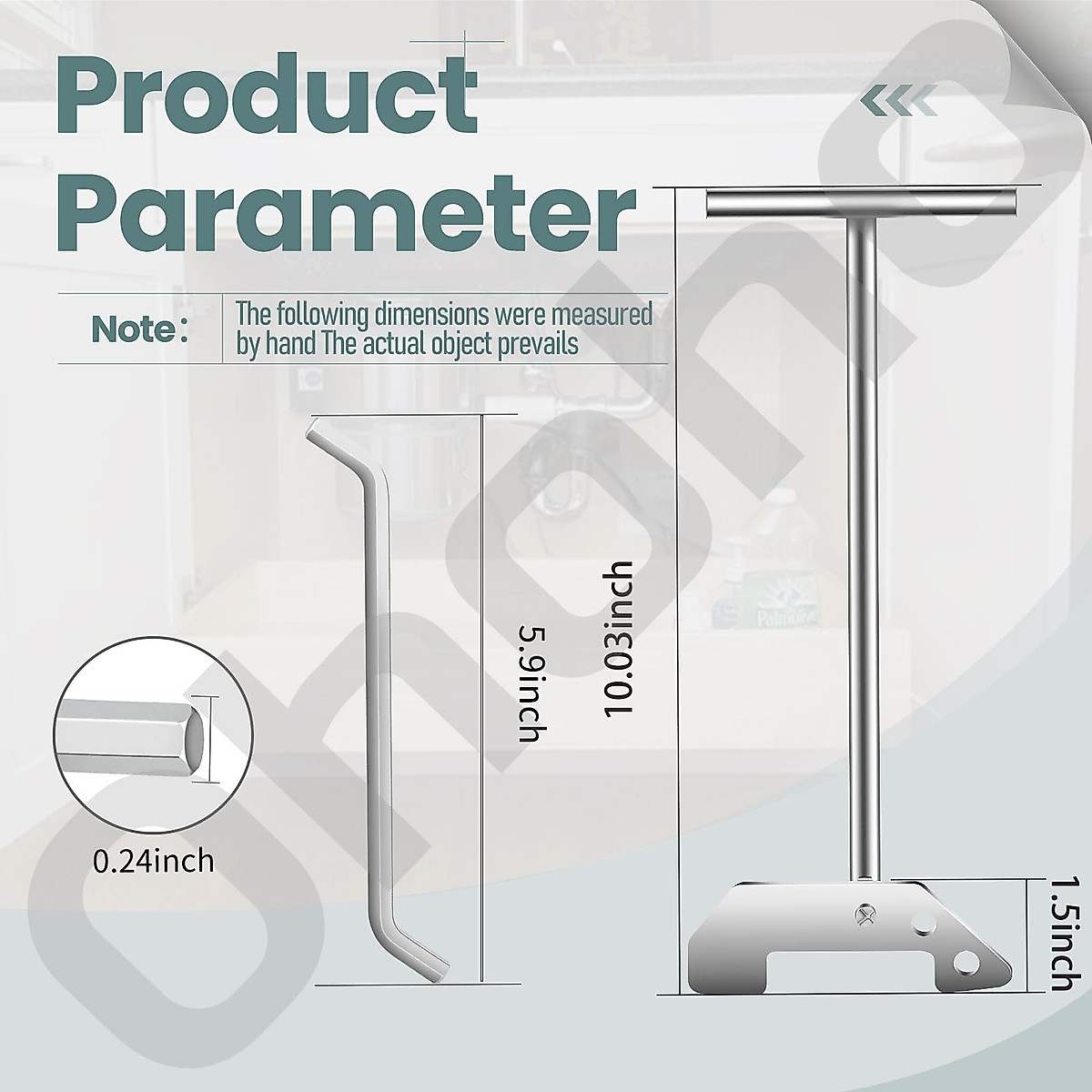 Garbage Disposal Unjamming Wrench - by Ohoho - Compatible with Waste King and Moen garbage disposals/InSinkErator WRN-00 for Easily Removes Sink Clogs and Debris