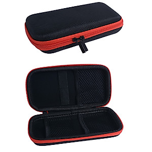 Smell Proof Bag, Wolfteeth Vape Case, Smell Proof Stash Box Containers Pouch, Smell Proof Case Travel Storage Bags, Christmas Day Gifts for Men Friend, Red