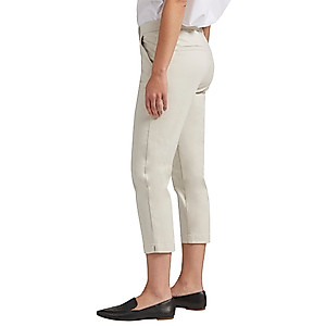 JAG Jeans Maddie Mid-Rise Capris Stone 2 (26" Waist) 24