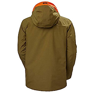 Helly-Hansen Mens Garibaldi 2.0 Waterproof Ski Jacket, 458 Uniform Green, X-Large