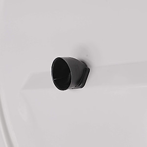 Boomerang - 32" Color Matched Rigid JL Tire Cover (Plastic Face & Vinyl Band) for Jeep Wrangler JL (w/Back-up Camera) - (2018-2021) - Bright White