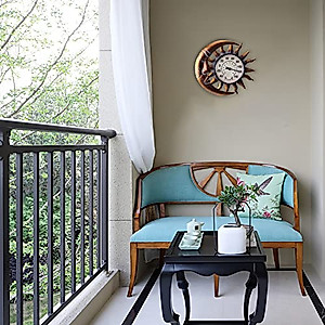 Outdoor Thermometer Decorative Garden Stakes Thermometer Metal Garden Decor for Lawn Yard Pathway Patio Decorations