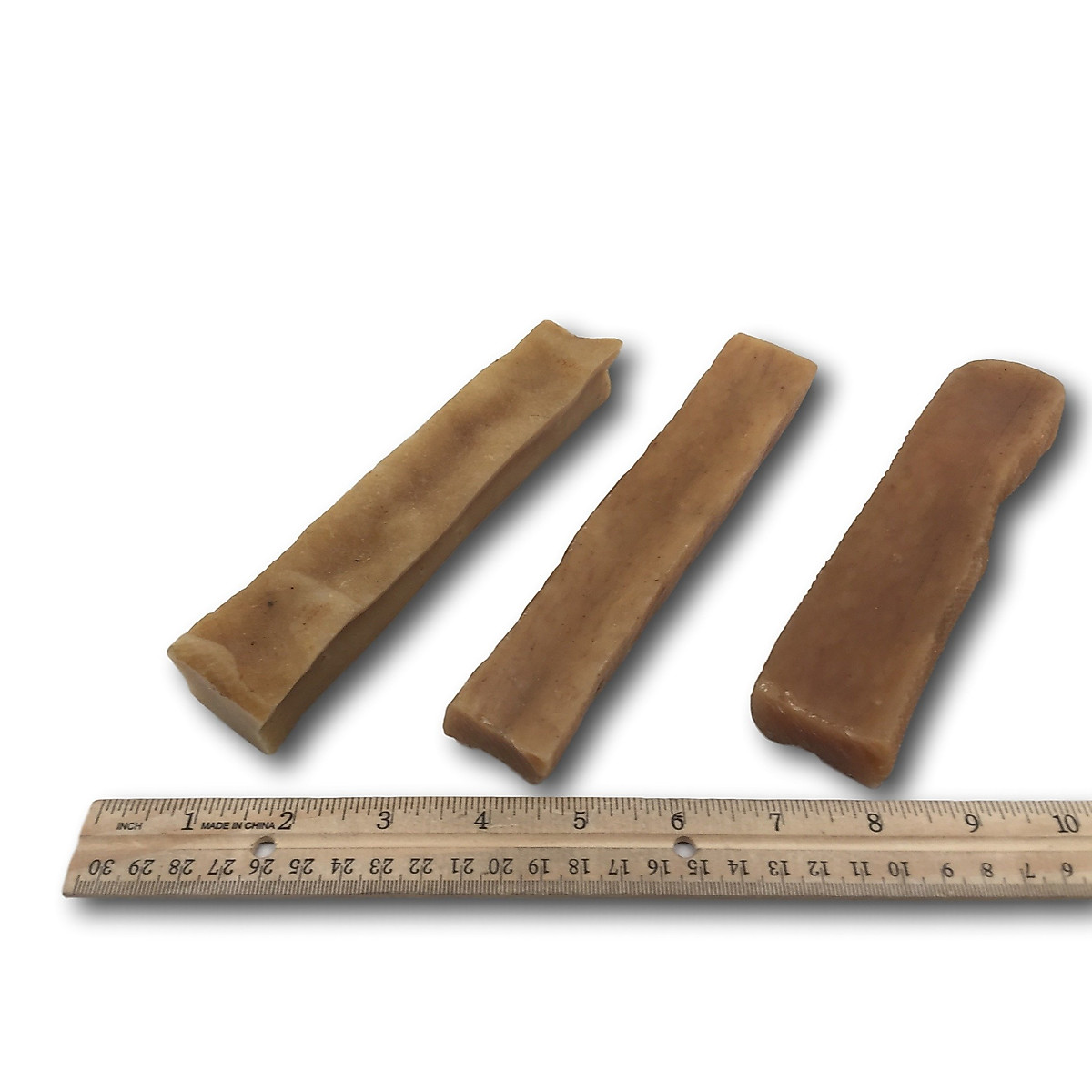 Top Dog Chews – Large/XL Himalayan Yak Cheese for Dogs, 100% Natural & Long-Lasting Dog Treats, Gluten Free & Digestible Cheese Sticks, Sold by The Pound (1LB, ~3 Dog Chews)