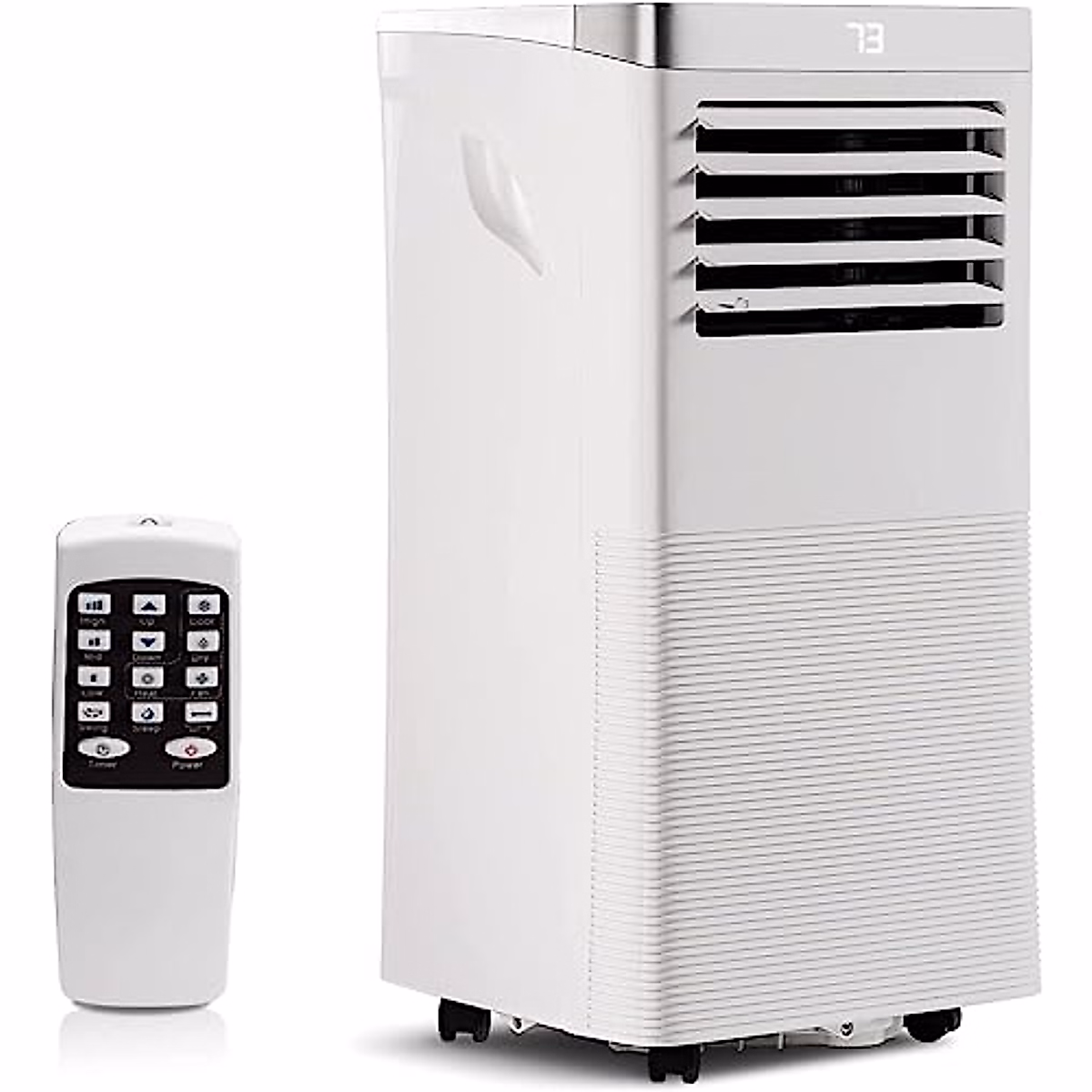 Breezestival 10,000 BTU Portable Air Conditioner, 3-in-1 Multifunctional AC Unit With Dehumidifier Fan and 24H Timer Mobile Air Conditioner Remote Control for 268 sq. ft (Window Venting Kit Included)