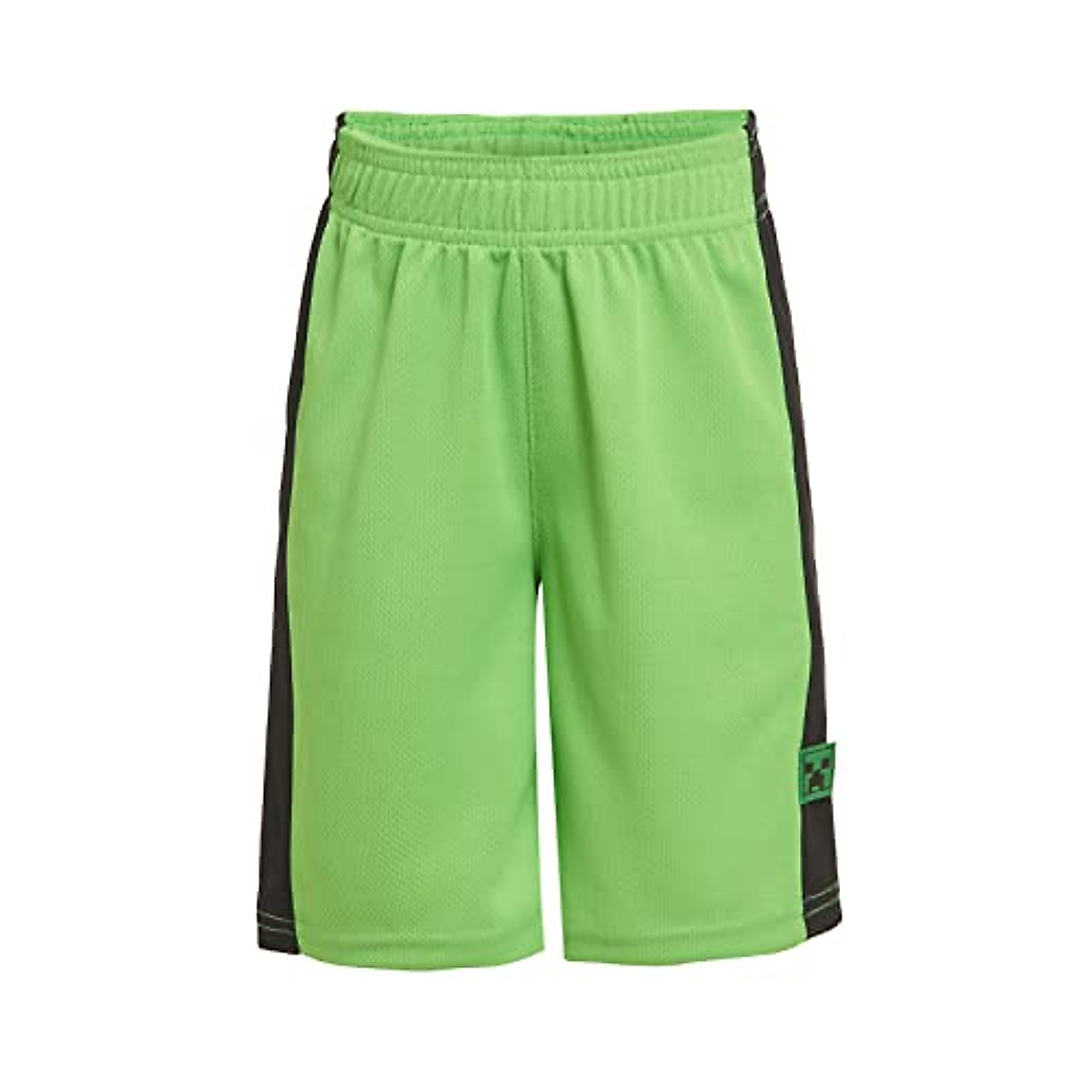 Minecraft Boys Creepers 3 Piece T-Shirt Tank Top Short Set (Black, 5-6)