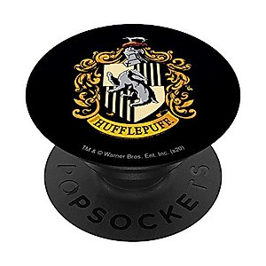 Harry Potter Hufflepuff House Crest PopSockets Swappable PopGrip