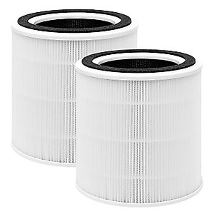 AP005 Replacement Filter, Compatible with Tao Tronics TT-AP005 Air Purifier, 3-in-1 Pre-Filter, H13 Grade True HEPA and Activated Carbon Filter Set