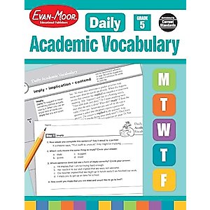 Daily Academic Vocabulary, Grade 5 Teacher Edition