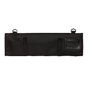 Ergo Chef 9 Pocket Professional case roll Bag Black Knife Edge Guards Chef Gear