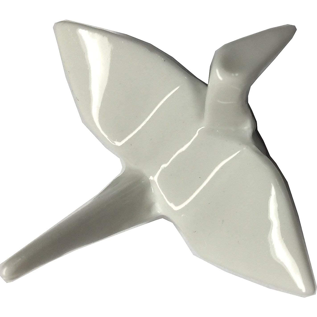 JapanBargain, Porcelain Chopstick Rest, Origami Crane Shape, Set of 4 (White)