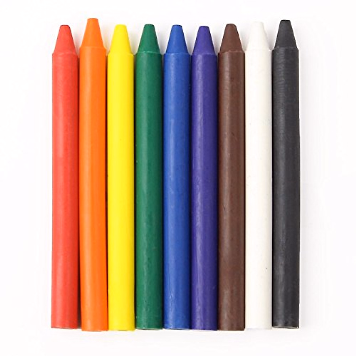 Bulk Unwrapped Crayons Case of 270 (9 colors, Wax) for Crafting, Parties, Kids | Paperless Crayons with No Paper Wrapper | Safety Tested Compliant with ASTM D-4236