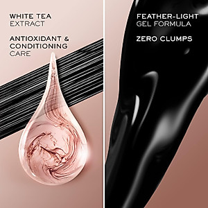 Lash Idôle Lash-Lifting & Volumizing Waterproof Mascara - Black Mascara for Instant Volume, Length & Lift - Smudge Proof & Up To 24H Wear - Black