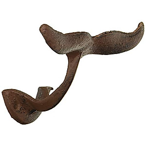DEI Whale Wall Hook, 5" h, Multicolored