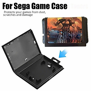 Cartridge Empty Shell Box Storage Case Replacement For Sega Genesis Game