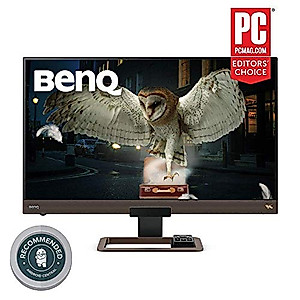 BenQ EW3280U 32 inch 4K Montior | IPS | Entertainment with HDMI connectivity HDR Eye-Care Integrated Speakers and Custom Audio Modes (Renewed)