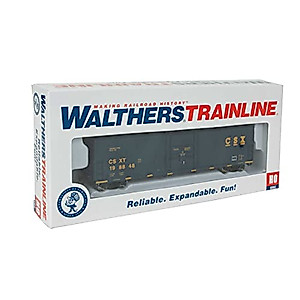 Walthers Trainline HO Scale 1/87 Insulated Boxcar CSX,Model 931-1804