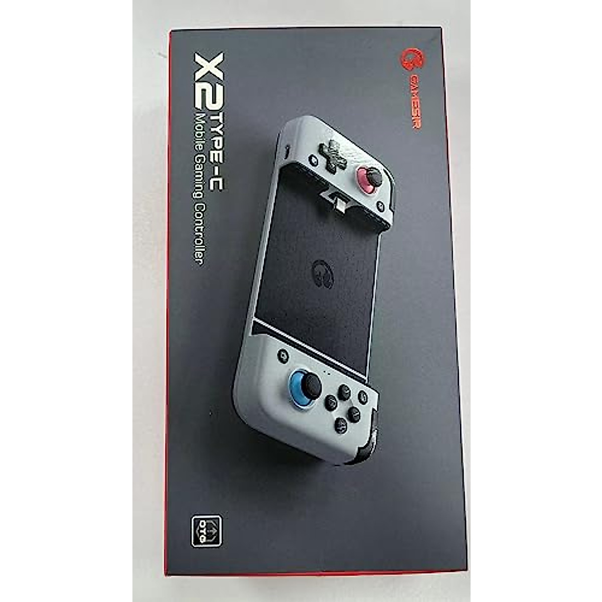 GameSir 2021 Version X2 Type-C Mobile Game Controller for Android Phone (Max 173mm) Xbox Cloud Gaming Google Stadia, 51° Movable Type-C Plug and Play E-Sports Gamepad, with Controller Bag