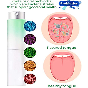 Canada Polumna Fissured Tongue Relief Spray, Regulates Oral Health, Fresh Breath Spray for All People Fissured Tongue Treatment, Breath Freshener Spray for Women Men (4)