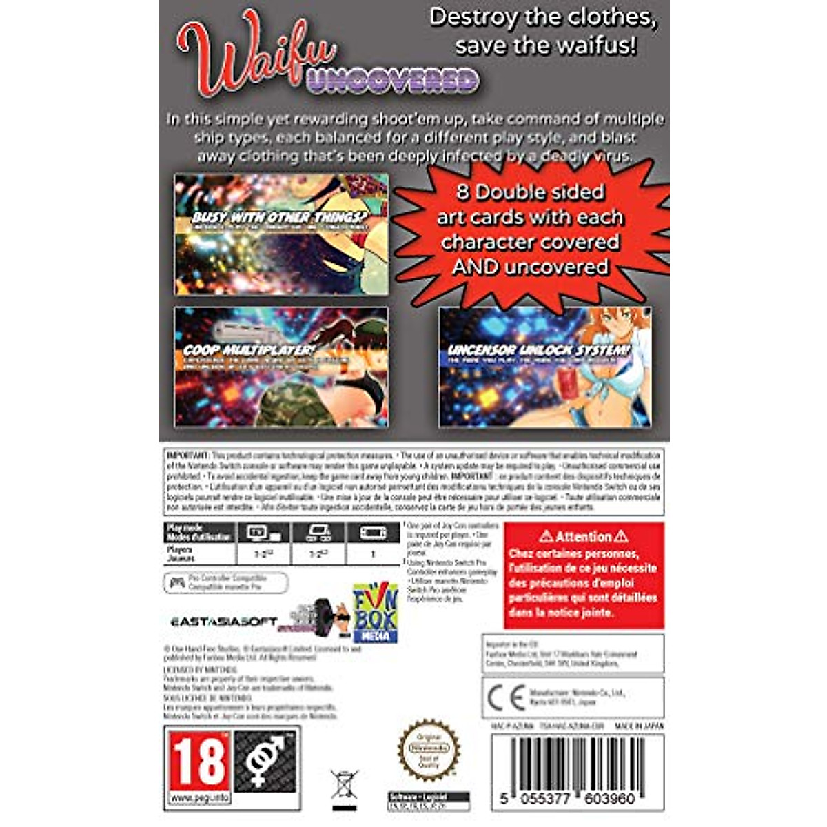 Waifu Uncovered (Nintendo Switch)