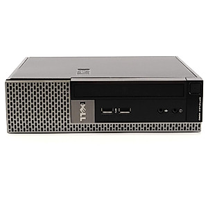 Fast DELL Optiplex 9020 Small Form Business Desktop Mini Tower Computer PC (Intel Core i5-4570, 8GB Ram, 256GB SSD, WIFI, DVD-RW) Win 10 Professional (Renewed)