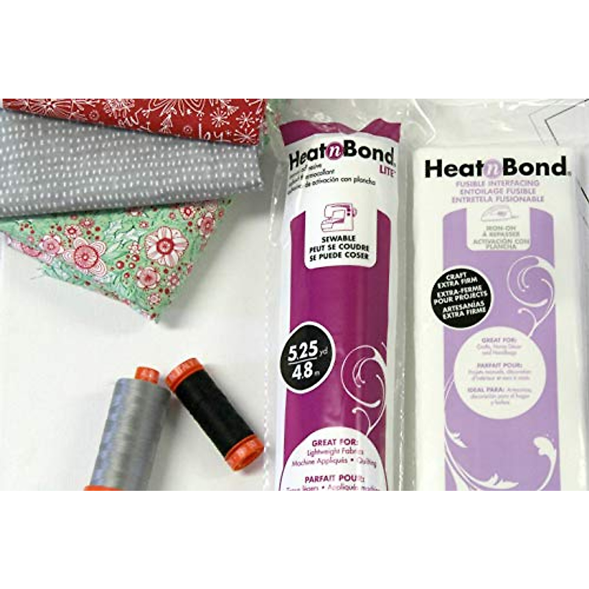 Therm O Web HeatnBond Interfacing Fusible, White