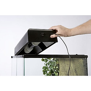 Exo Terra Dual Top UV Light & Basking Spot Canopy for Reptile Terrariums, PT2232