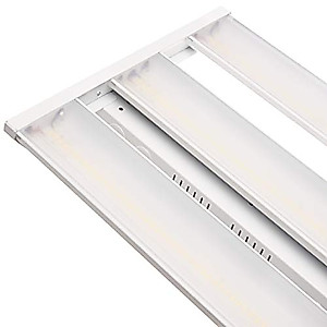 SYLVANIA 100W Luminaire UltraLED Dimmable 1X2 Linear High Bay, 13,000 Lumens, 5000K, White (60462)