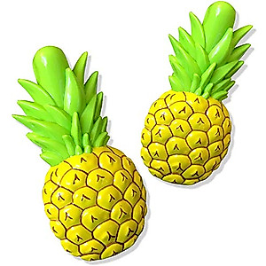 C&H Solutions Pineapple Clip, 1-Pack, 2 Count Beach Towel Clips Jumbo Size for Beach Chair, Cruise Beach Patio, Pool Accessories, Household Close Snacks Clip, Baby Stroller