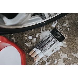 Detail Dudes Boars Hair Ultra Soft Car Detail Brushes - Set of 3 - Perfect for Washing Emblems Wheels Interior Upholstery Air Vents, NO Metal Brush Parts