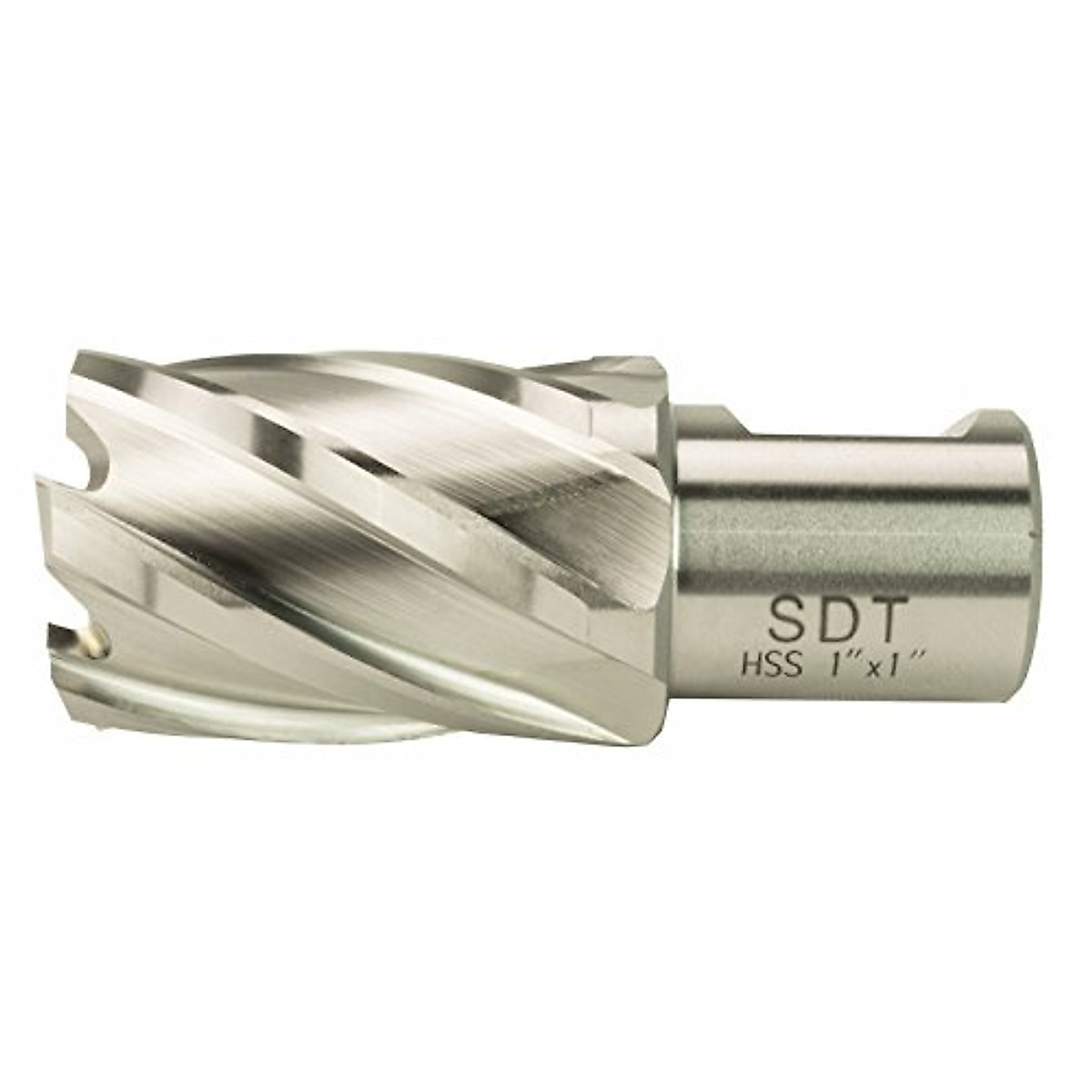 Steel Dragon Tools 1" x 1" Cutting Depth High Speed Steel Annular Cutter with 3/4" Weldon Shank