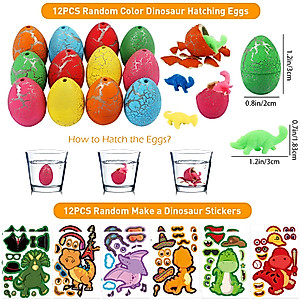 RichSmile 230PCS Dinosaur Party Favors, Dinosaur Birthday Party Supplies, Dinosaur Goodie Bags for Kids Birthday, Dinosaur Gifts Bags Fillers Pinata Stuffers, Dinosaur Themed Party Toys