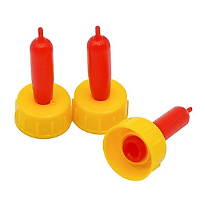 nomal 30 PCS Lamb Teat Feeder Feeding Bottle Topper Animal Rubber Pacifier Nipples for Sheep Goat Pup Dog Cat Small Animal