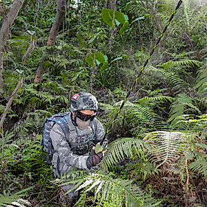 Bingfu Dual Band VHF UHF 136-520MHz 42.9 inch Foldable Camouflage CS Tactical SMA Female Ham Radio Antenna for BaoFeng UV-5R UV-82 BF-F8HP Kenwood Wouxun HYT Handheld Two Way Radio Walkie Talkie