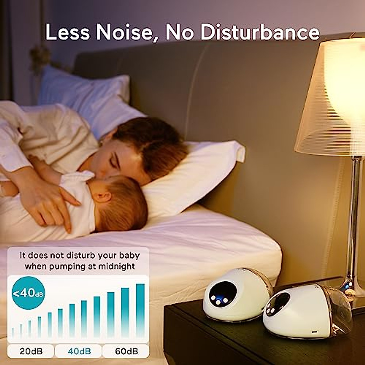 Paruu P3 Wearable Breast Pump Hands-Free, All-in-one Milk Storage, Breast Pump Portable, 4 Modes & 10 Levels, Electric & Smart Display, Memory Function, 17/21/25mm Flange (2 Packs)