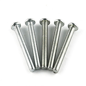E-outstanding 24pcs M4x35mm Galvanized Carbon Steel Mechanic Screws Philips Head for Office Equipment TV Wall Bracket Communication Equipment Electronic Equipment