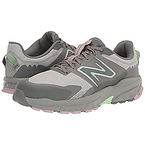 New Balance Women's Fresh Foam 510 V6 Trail Running Shoe, Brighton Grey/Harbor Grey/Lilac Cloud, 8.5 Wide