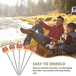 GAFOKI Outdoor Bait Freshwater Soft-shelled Saltwater Hooks Tools Turtle Catfish Line Multipurpose Accessories Catching Hook Wire Inserted with for Professional Baits Angling Octopus