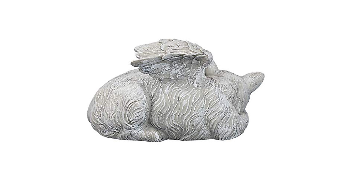Design Toscano Cat Angel Memorial Statue - Peaceful Pet Tribute