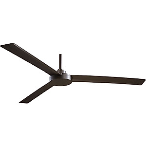 Minka Aire F624-ORB Roto XL, 62" 3 Blade Ceiling Fan in Oil Rubbed Bronze with Oil Rubbed Bronze Blades