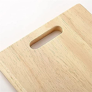 Rubber Wood, Restaurant Cutting Board, Kitchen Wooden Cutting Board, Food Supplement Fruit Pizza Bread Solid Wood Small Cutting Board