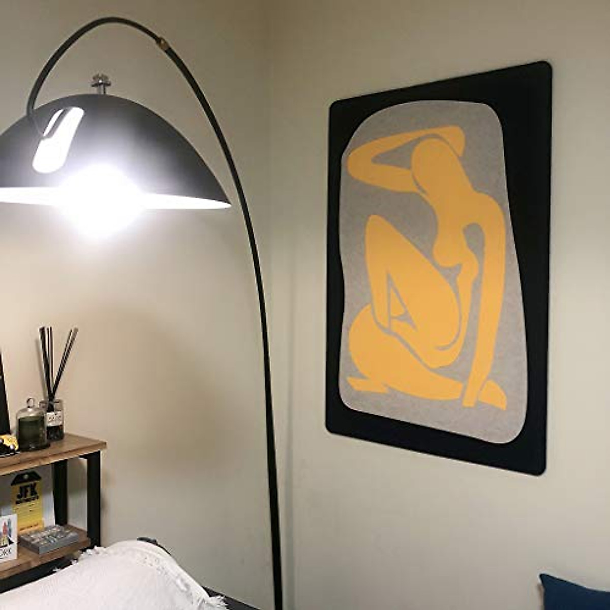 Wall decoration Abstract Photo Wall Cork Board, Environmentally Friendly Felt Bulletin Board, Living Room Bedroom Painting