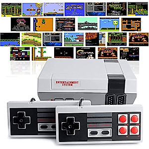 GameNext Mini Game Console Childhood Video Game Consoles Built-in 620 Games with NES Dual Controllers Handheld Game Player Console Classic System Edition Plug & Play For Kids & Adults