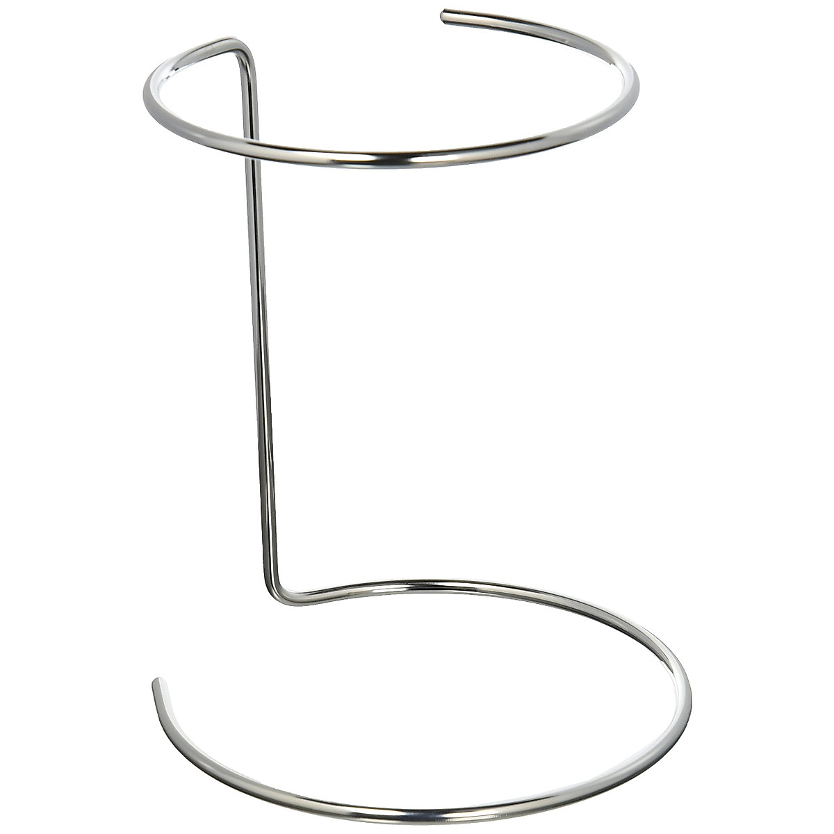 Shimomura Plastics 38125 Plastic Bag Holder, Made in Japan, Easy to Clean, Easy to Clean, Tsubamesanjo Tsubame Sanjo Stand, Triangular Corner Replacement, Trash Can Simple, Round, Large, Vegetable