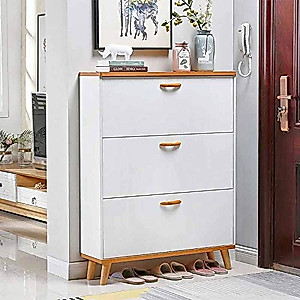 N/A Dump Shoe Cabinet -Thin 24cm Home Entrance Simple Economical Multi-Function Hall Storage Entrance Porch Shoe Cabinet