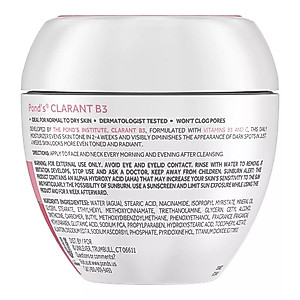 200g POND'S CLARANT B3 Lightening Face Cream W/UV Protection Normal To Oily Skin