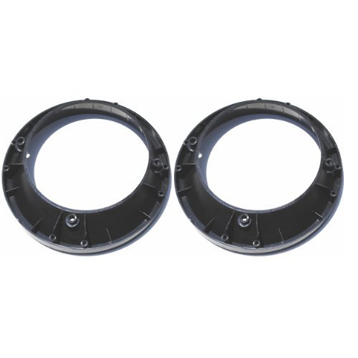 Custom Install Parts Factory to Aftermarket Speaker Adapter Converter Trim Ring Compatible with Harley-Davidson Ultra and Roadglide 5.25" to 6.5" Inch (2005, 2006 2007 2008 2009 2010 2011)