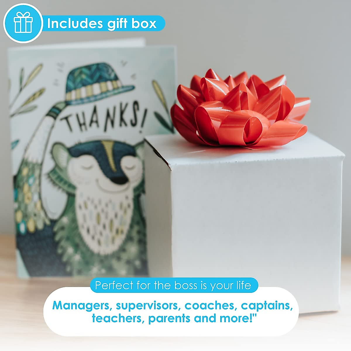 Alpha Awards WORLD'S BEST BOSS Coffee Mug, Double Sided Imprint, 11 OZ Ceramic Mug For The Office