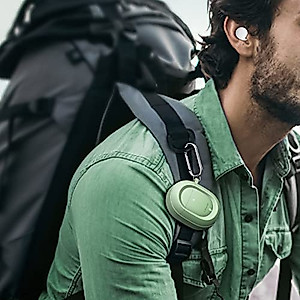 CaseBot Case Cover for Pixel Buds A-Series 2021 and Pixel Buds 2 (2020), Rugged Shield Protective Skin [Front LED Visible](Sage Green)