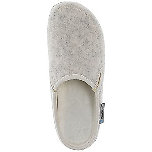 Foamtread Ladies' Clog Slipper Sequoia, Grey Light, Size 7