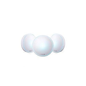 ASUS Home Wi-Fi System, Pack of 3 (for large homes), Tri-Band Mesh Networking Wireless AC2200 Routers with AI Protection - MAP-AC2200